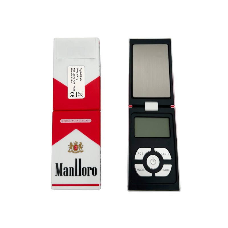 Cigarette Box Design 500g/0.01g Mini Electronic Digital Jewelry Scale ...
