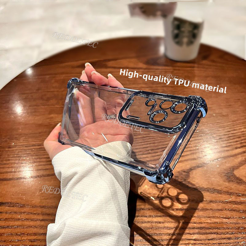 Case For Redmi 14C 2024 New Design Four Corner Shockproof Transparent ...