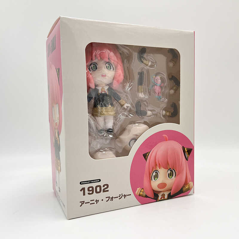 Cute 10CM Anya Forger Action Anime SPY×FAMILY Figure Face Change Girl ...