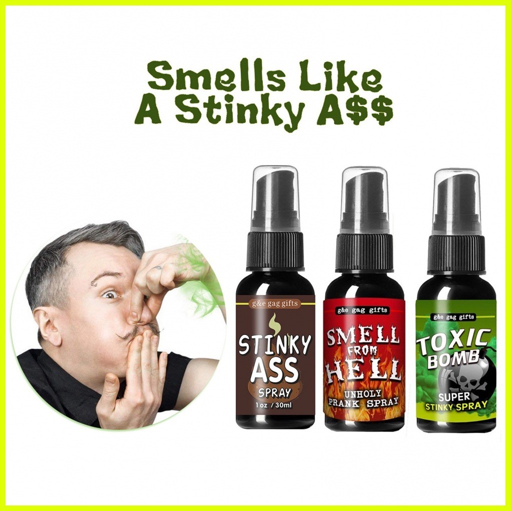 Fart Spray Stinky Prank Liquid Terrible Smell Spray Extra Strong Stink ...
