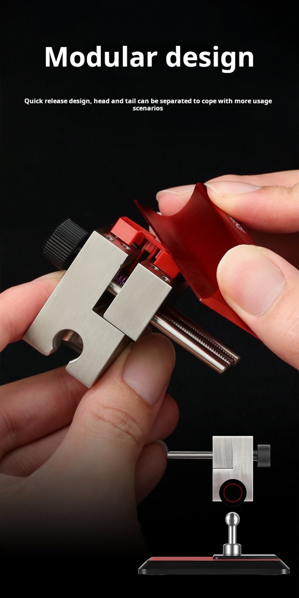 DSPIAE AT-TVAB Precision Stainless Steel Clamp Vise Gundam Model ...