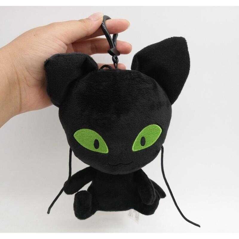 Cute Miraculous Ladybug Kwami Plagg Tikki Adrien Soft Plush Toy Doll ...