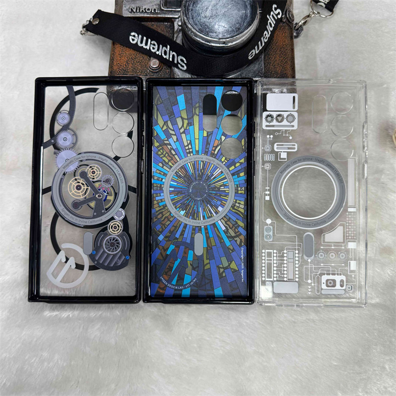 Armor Aesthetic Luxury Casing for Samsung Galaxy S25 Ultra S24 Ultra ...