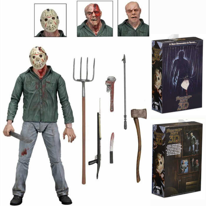 NECA Black Friday Part 3 3D Edition Jason JASON Deluxe Edition | Shopee ...