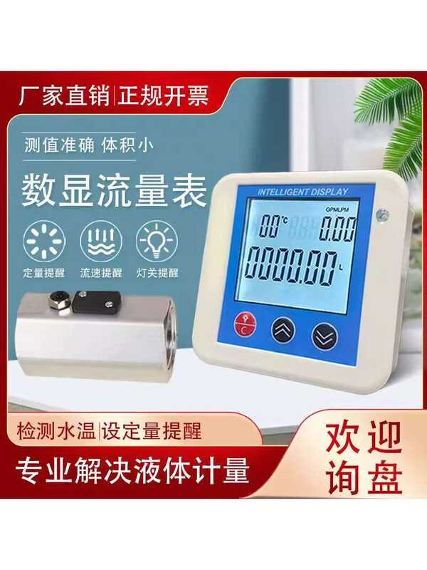 ter Display Meter Flow Rate Integrated Flow Sensor Diesel Gasoline ...