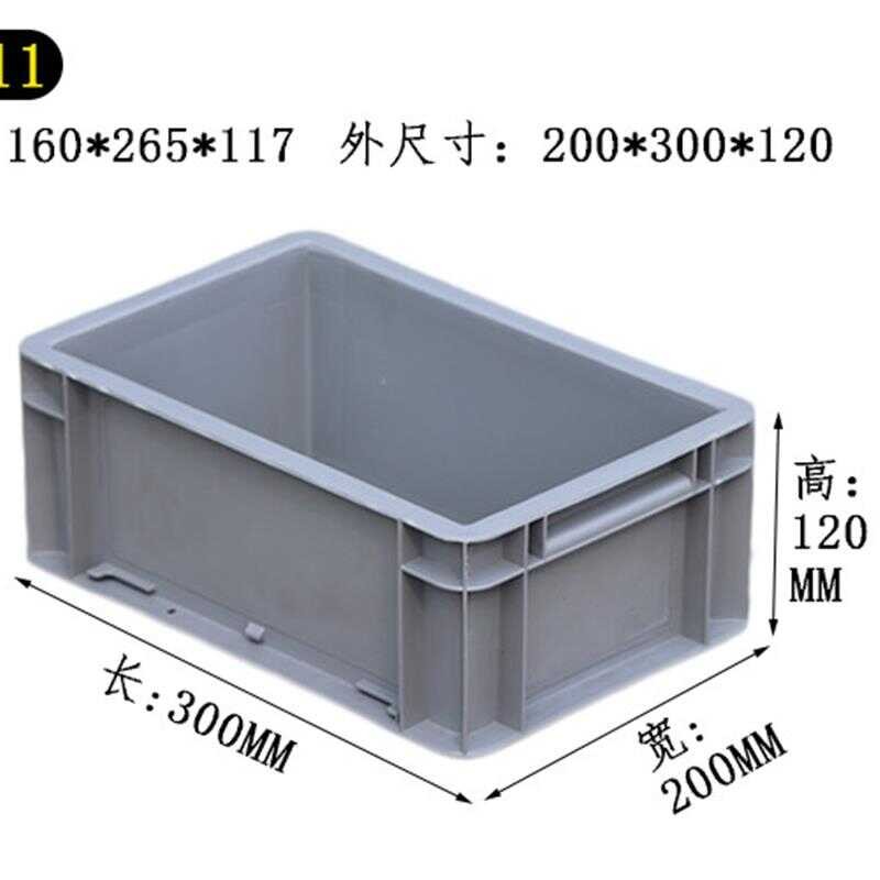 EU2311 Turnover Green Hardware Storage Parts 30*20*12 Organizer Box ...