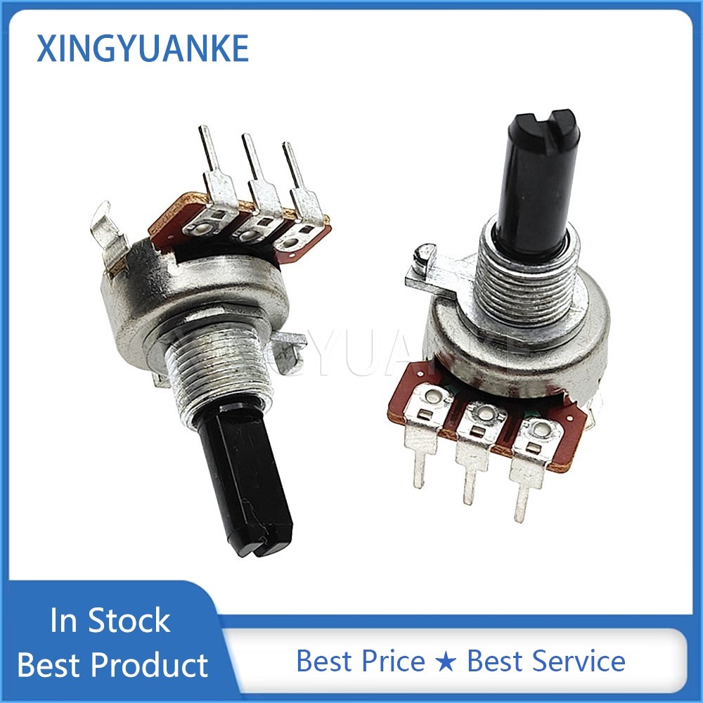 2Pcs/lot 161 Type B10K B20K B50K B100K Volume Adjustment Potentiometer ...