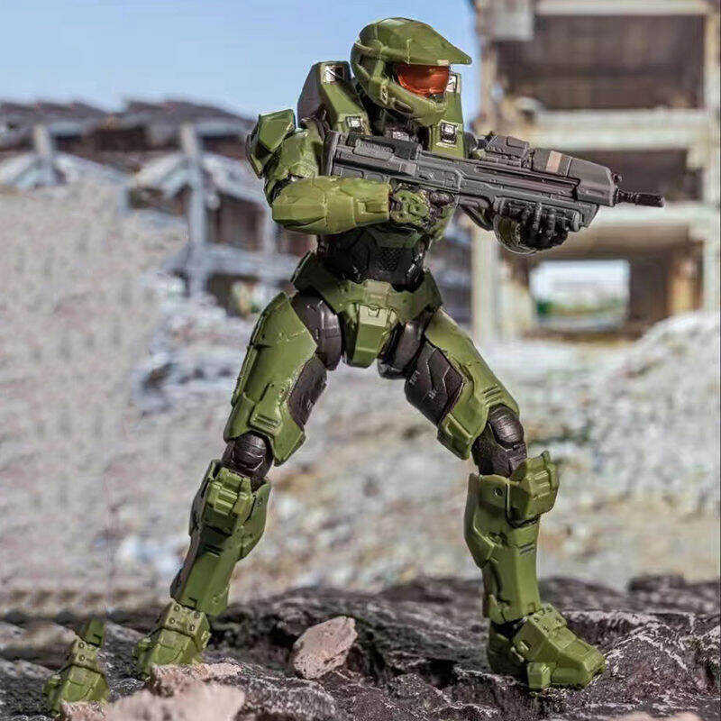 LY Halo 5:Guardians Master Chief 18Cm Infinate Mjolnir Mark Vi Gen3 ...