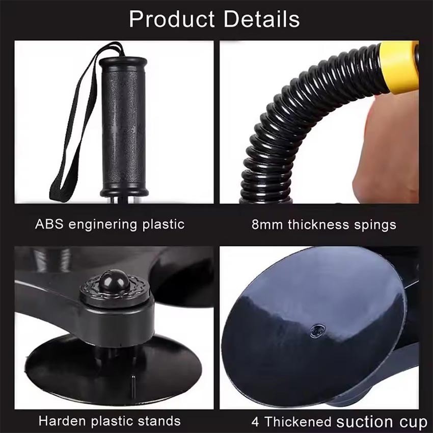 GEEBON Arm Wrestling Trainer 4 Suction Pad Style Forearm Hand-Muscle ...