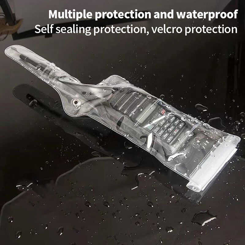 B1a Portable Waterproof Rainproof Case Pouch For Baofeng Walkie Talkie ...