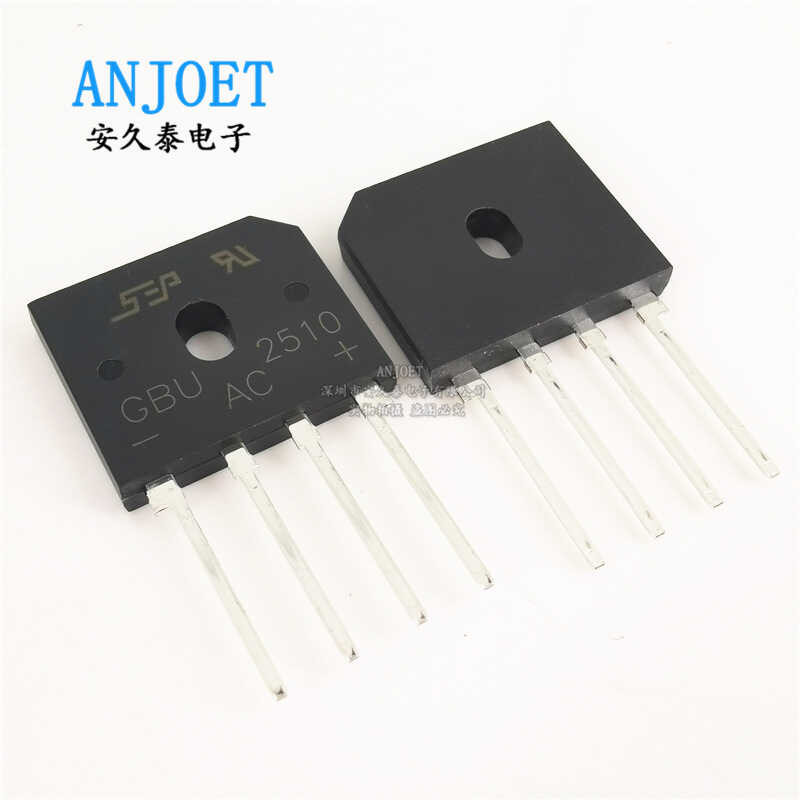 Bridge pile GBU2510 induction cooker rectifier bridge 25A1000V flat ...