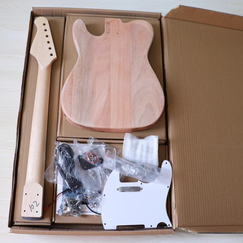 Tele Electric Guitar Kit Guitar Assembly DIY Telecaster Electric Guitar ...