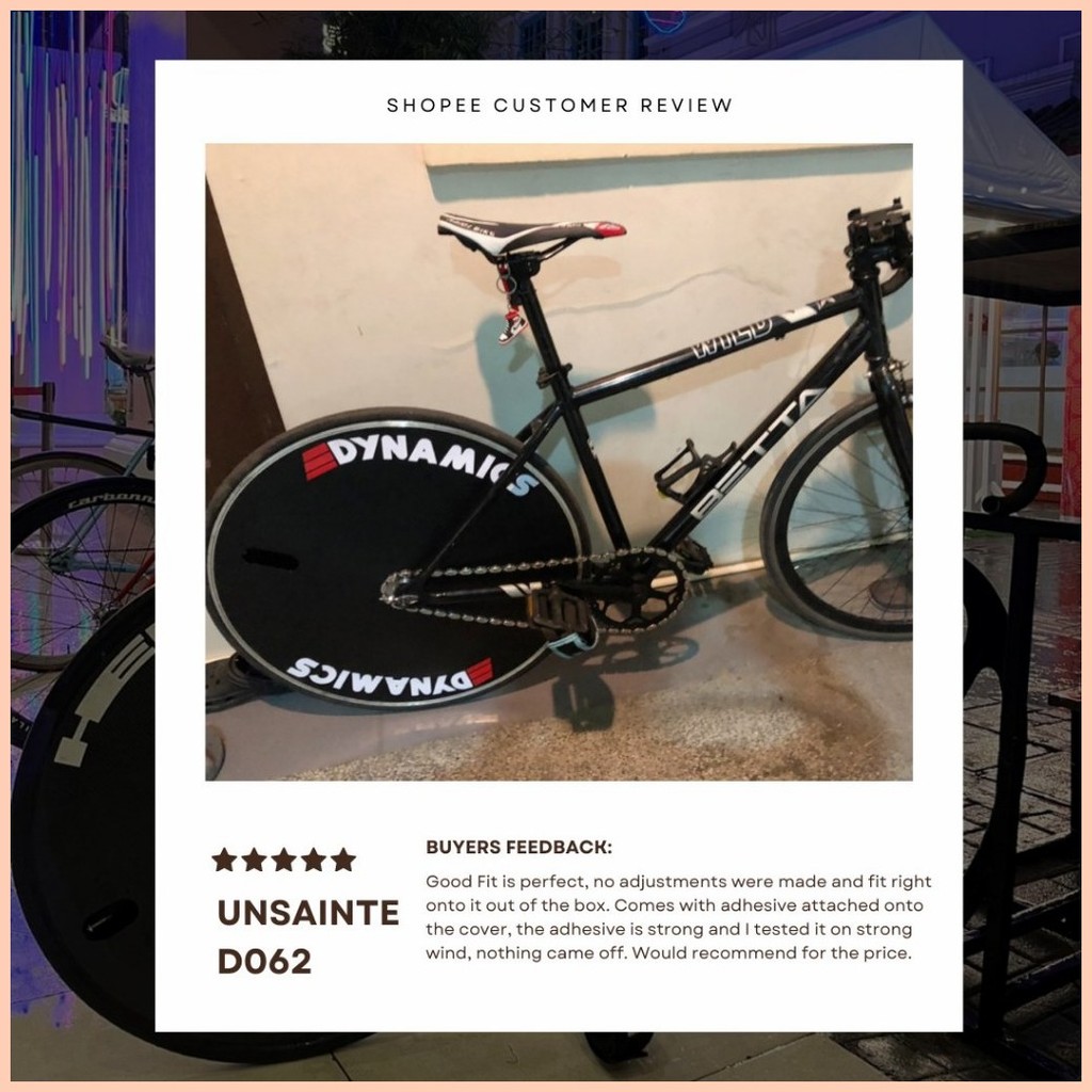 Wheel Disc Cover 700c For Fixed Gear and Roadbike | Shopee Philippines