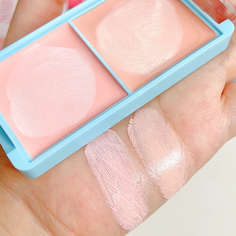 Face Makeup Cosmetics - Two-tone Face Brightening Concealer Cream ...