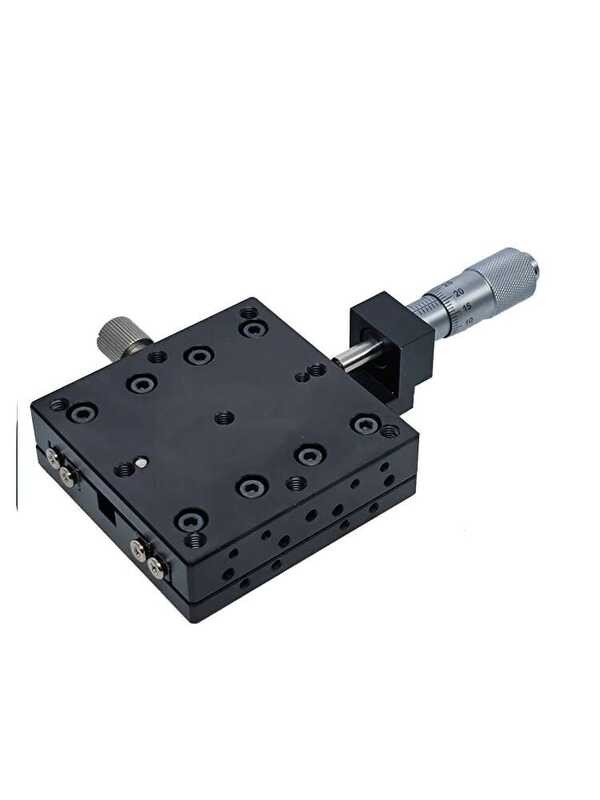 C X Axis 40*40Mm Optical Manual Ear Guide Rail Micrometer Manual ...