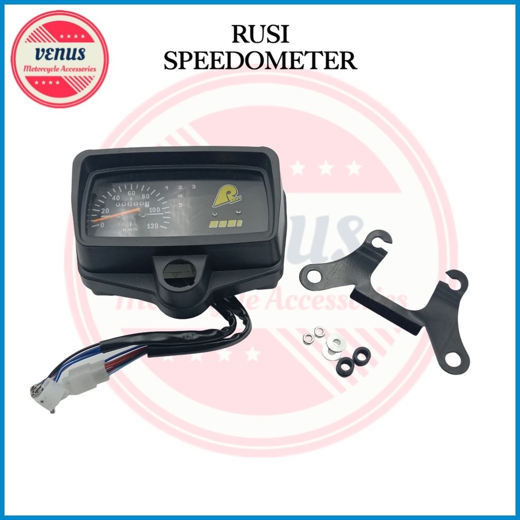 Best Quality VENUS RUSI SPEEDOMETER WITH BRACKET | Shopee Philippines