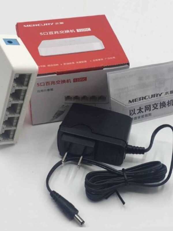 Mercury 5-port 8-port gigabit 100Mbps switch Ethernet splitter router ...