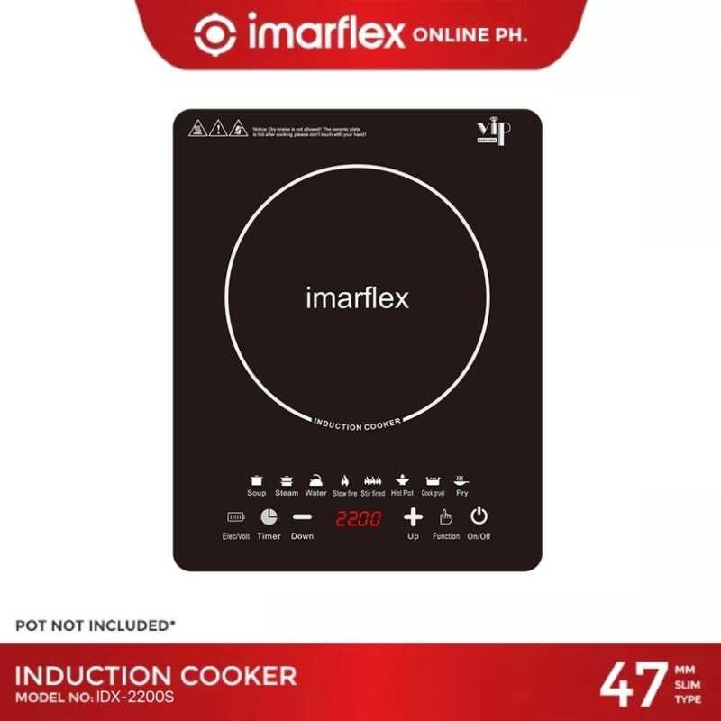 Imarflex Induction Cooker 2200W Inverter Stove Multiple Cooking ...