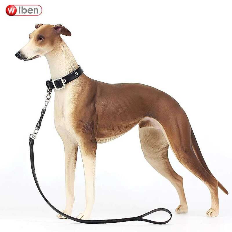 Simulated animal model, 3-year-old children's toy, pet dog, Greyhound ...