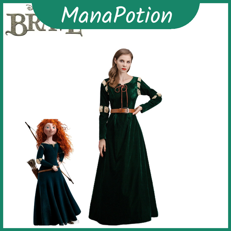 Brave Merida Costume For Adults An Amazing Gift For Fans Of Movie The ...