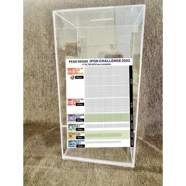in stock ALKANSYA ACRYLIC/IPON CHALLENGE CHART WITH IPON CHALLENGE ...