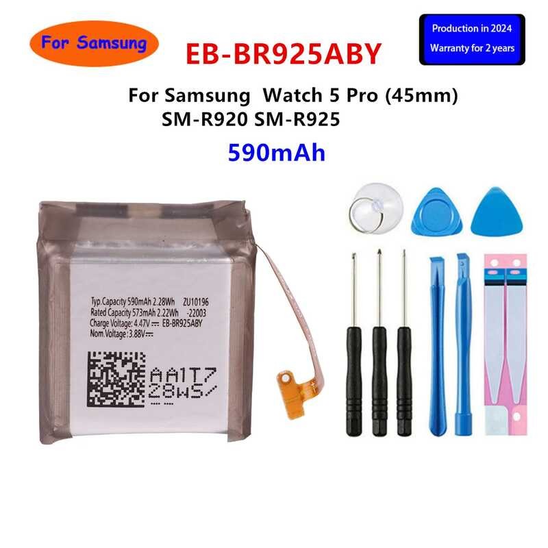 New Eb-Braby 590Mah Battery For Samsung Galaxy 5 Pro 45Mm Sm-R920 Sm-R ...