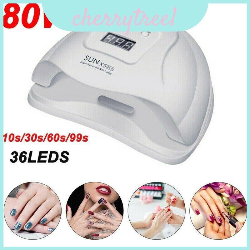 80w Sun-x5plus Versatile Nail Lamp For Hands And Toes Adjustable With ...
