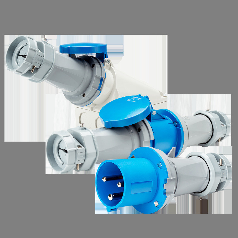 Chint Aviation plug 3-core 4-core 5-core 63A industrial socket IP44 ...