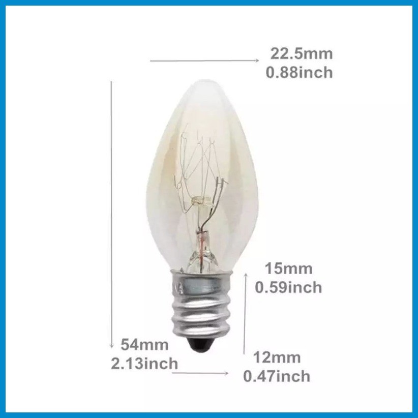 Light Bulb Himalayan Salt Lamp Replacement Heat Bulb Incandescent Bulb ...