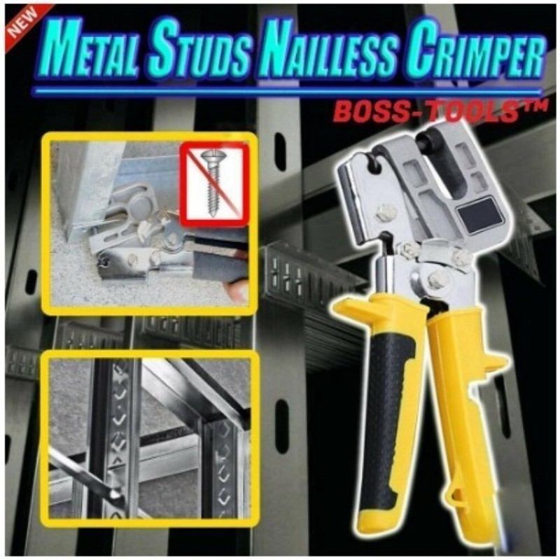 2PCS Metal Keel Clamp Ceiling Keel Riveting Clamp Industrial Studs ...