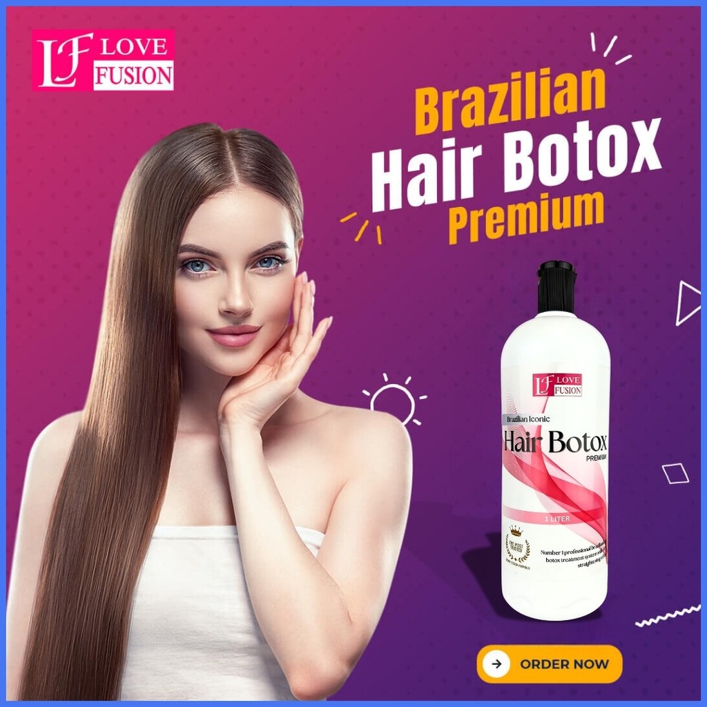 Buy 1 Get 1 Free - Brazilian Botox by LoveFusion (1000 ML) + Keratin ...