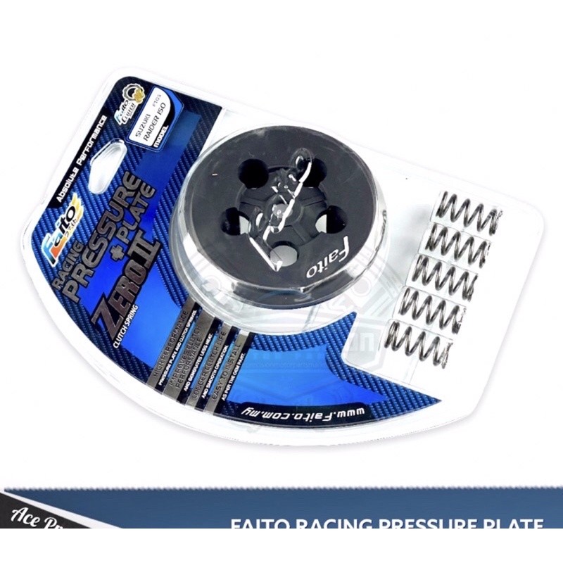 FAITO Suzuki Raider 150 Racing Pressure Plate with Clutch Spring Zero ...