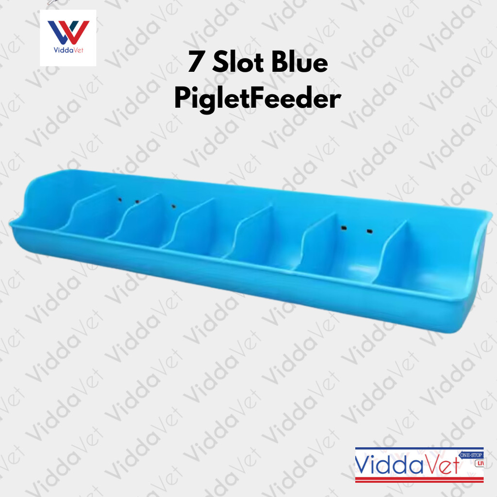 Viddavet Piglet Trough Wall Mounted Plastic Piglet Trough + B Meg Super ...