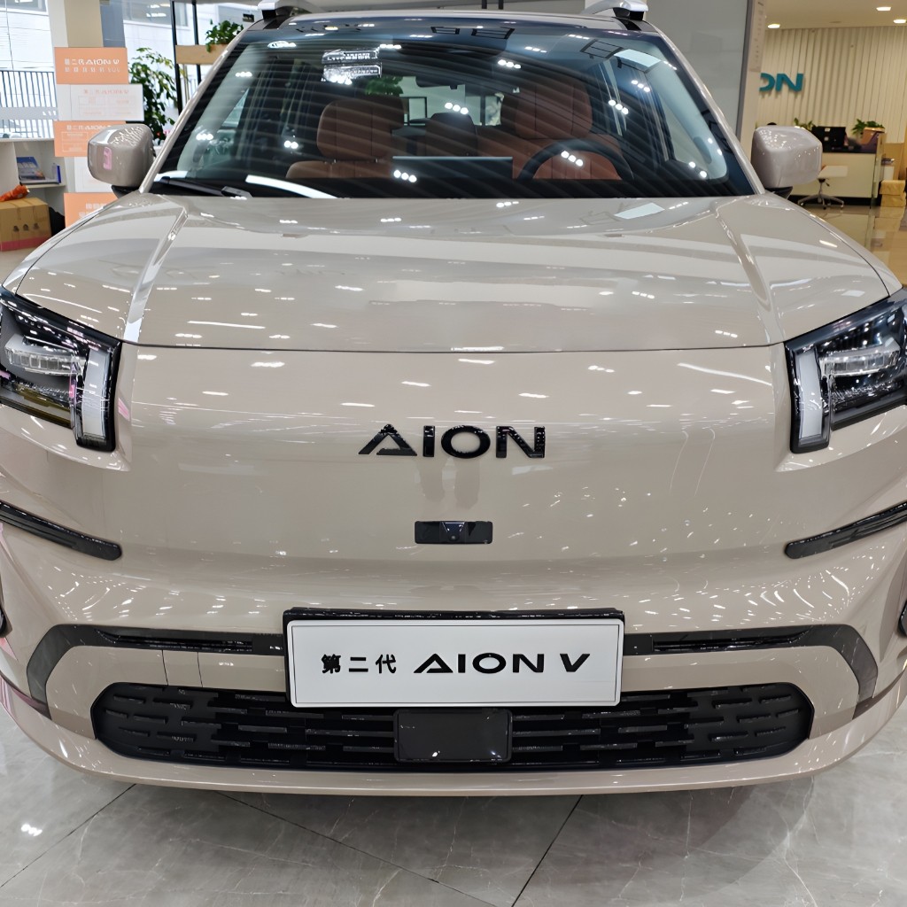 2025 Gac AION V EV Black car logo modifier AION alphabet Front logo and ...