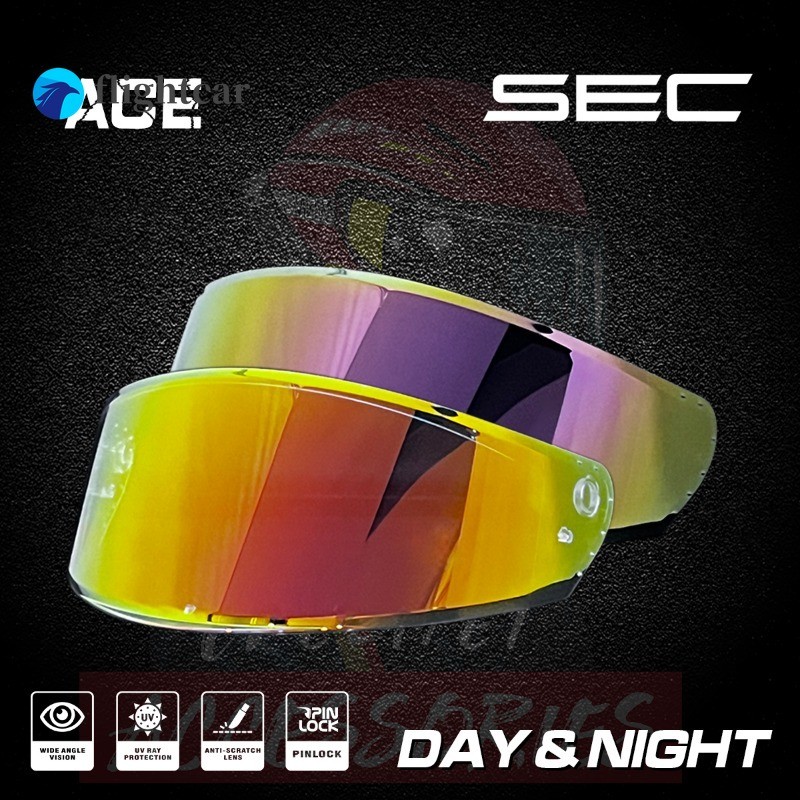 FT SEC Ace Clear Visor Lens | Shopee Philippines