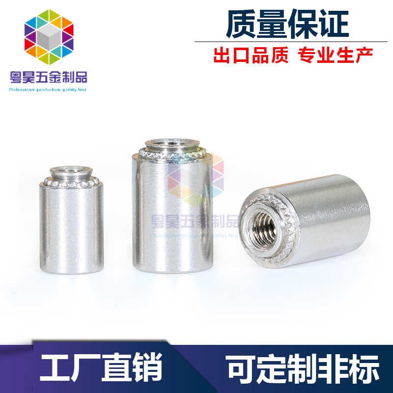 Stainless steel stair free waterproof nut column sealing screw column ...