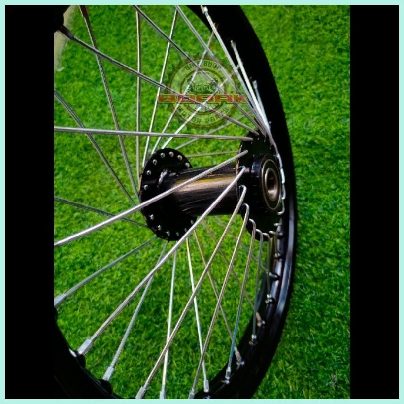 SIDE WHEEL ALLOY RIM ASSEMBLY (UNIVERSAL) VANZBOY/KRX WITH BEARINGS ...