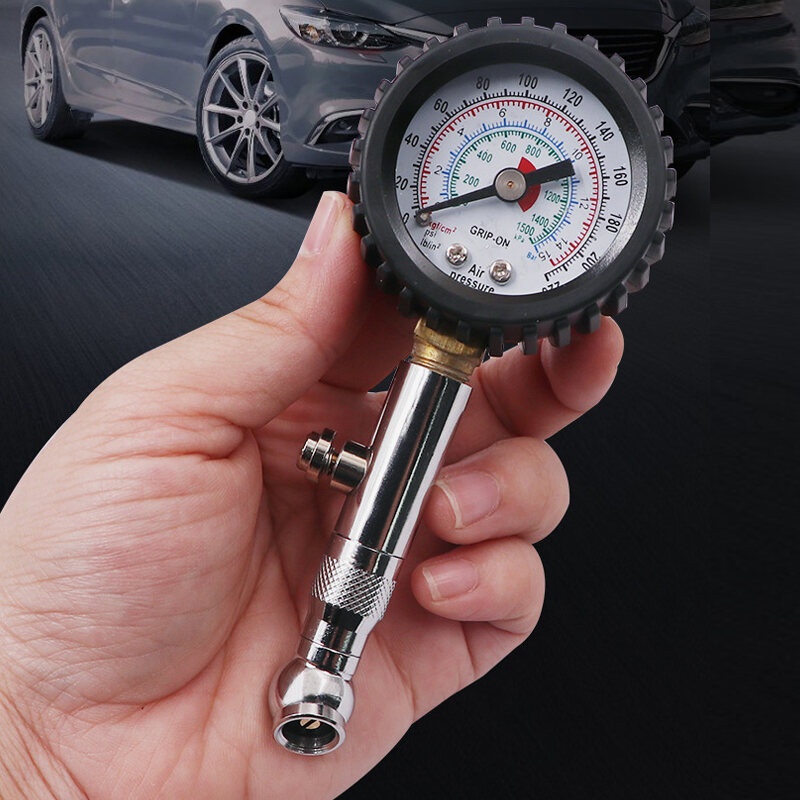 Tire Pressure Gauge 220Psi Vehicle Tester Monitoring System Manometro ...