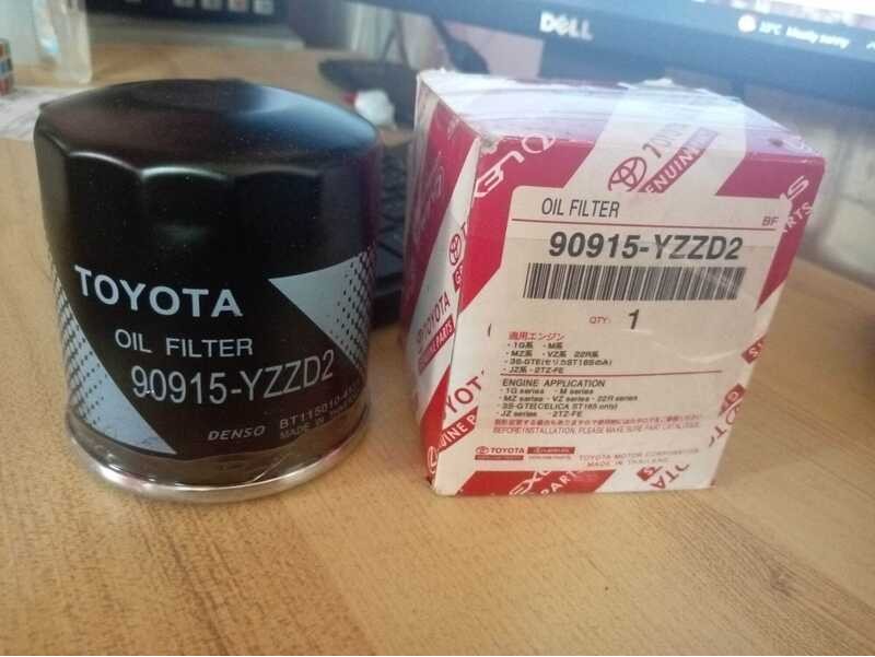 Genuine Toyota hi ace commuter 2.5/3.0 oil filter | Shopee Philippines