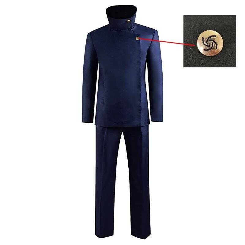 Jujutsu Kaisen Fushiguro Megumi Cosplay Costume Anime School Uniform ...