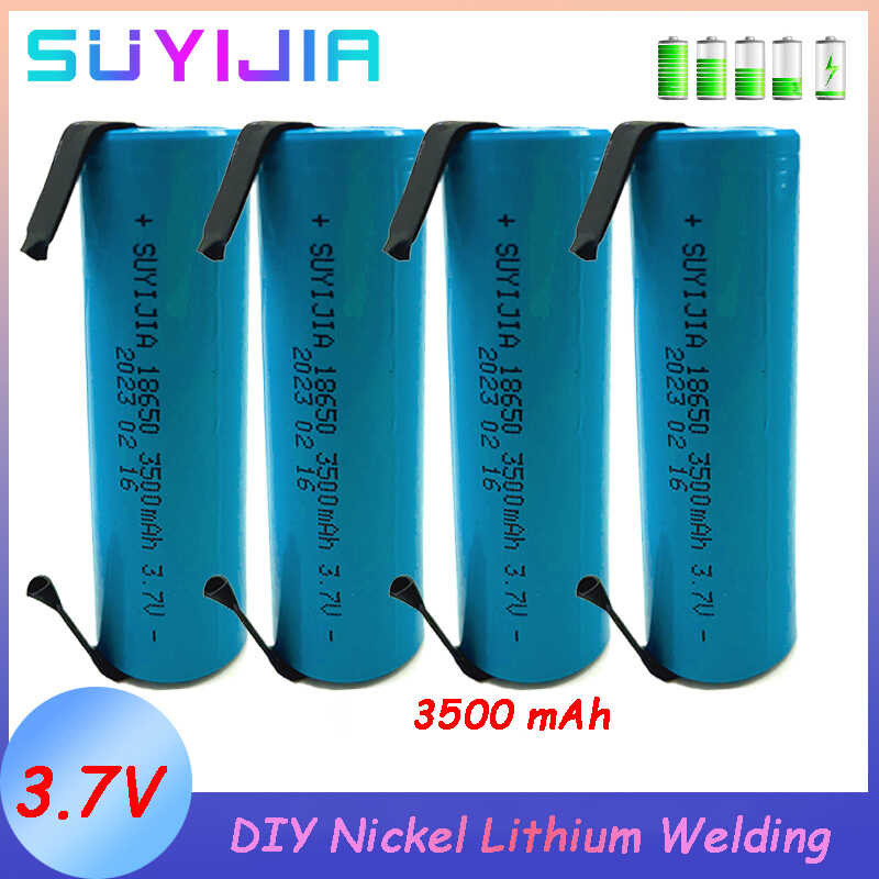 18650 3.7V 687f 3500mAh Lithium-ion Battery Rechargeable sa DIY Nickel ...