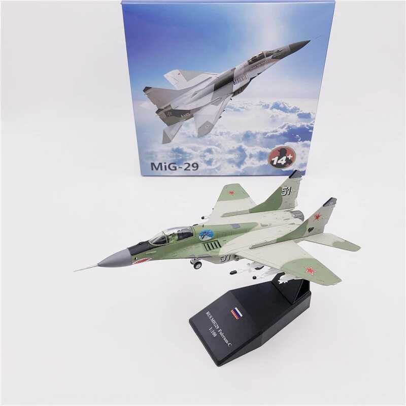 Mig 29 Toy 1/100 Scale Russia Fulcmig-29 Mig29 Aircraft Airplane ...