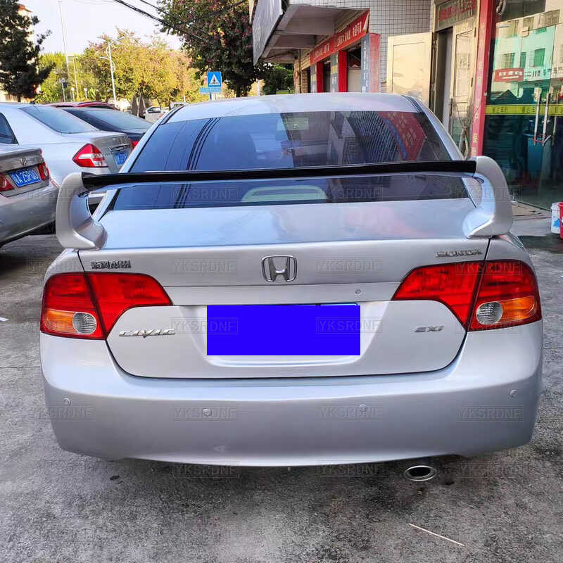 Honda For Civic Fd2 Black Red 2006-2015 High Quality ABS Material Wing ...