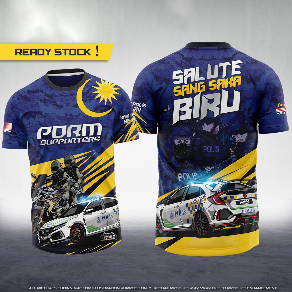JERSEY SALUTE SANG SAKA BIRU [SHORT SLEEVES] [LIMITED EDITION] [READY ...
