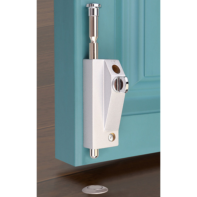 Wooden Door Floor Bolt Lock Floor-standing Mortise Lock Glass Door ...