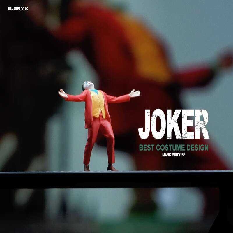 1: 64 Dancing Joker JOKER Miniature Model Resin Doll DIY Prop Shooting ...
