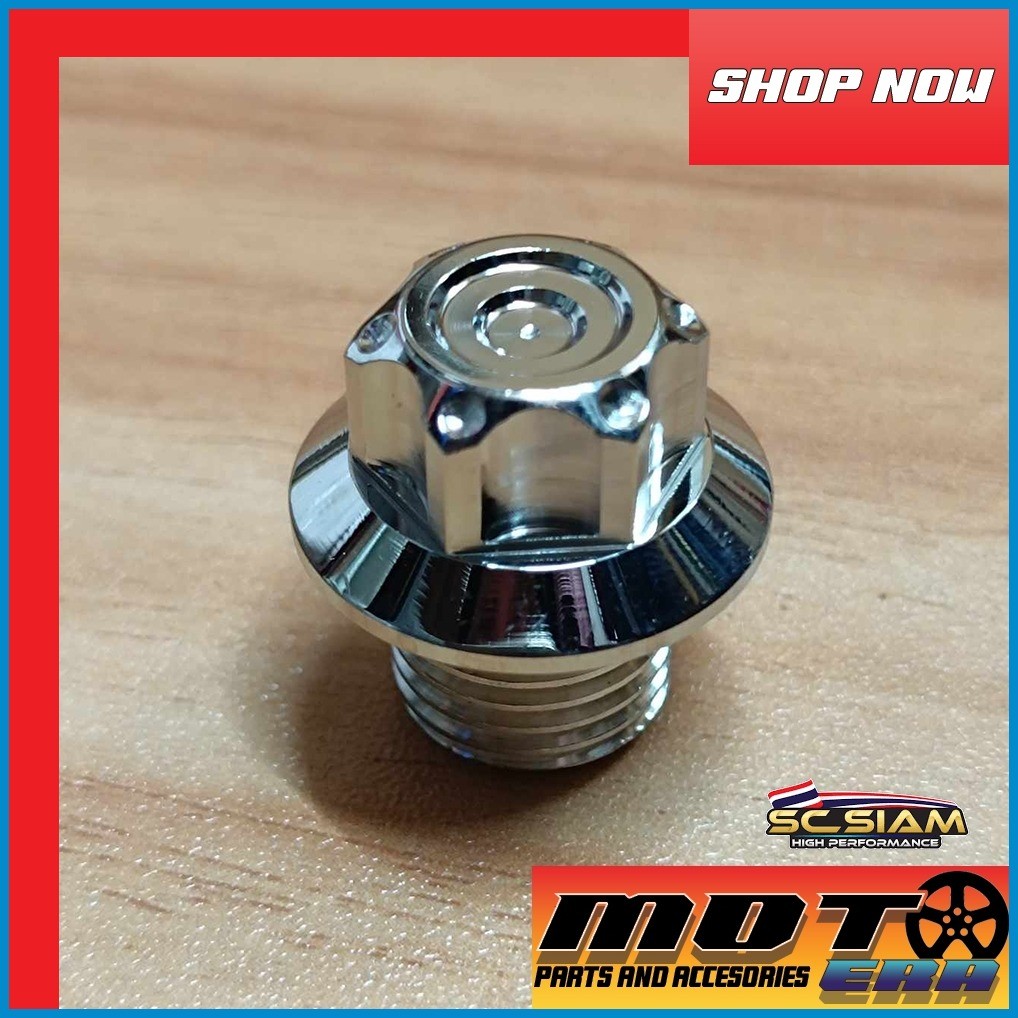 Uisdm SC SIAM CNC ENGINE OIL + GEAR OIL BOLT SPIRAL ( HONDA / YAMAHA ...