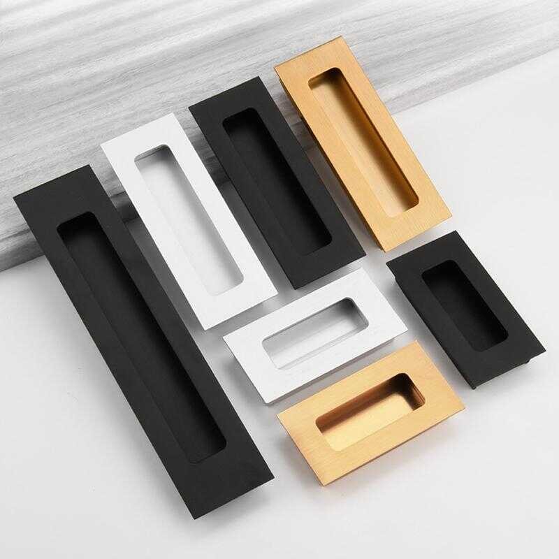 Pitbull Hardware Aluminum Alloy Embed Handles Recessed Flush Handle ...