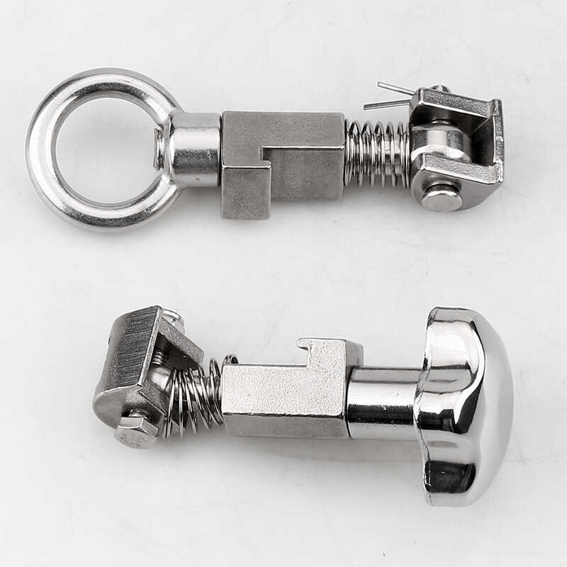 steel lifting stainless 304 ring nut bolt set manhole reaction kettle ...