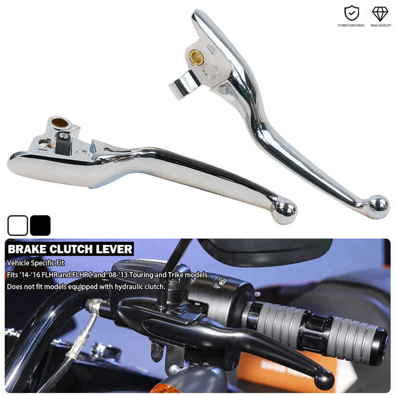 Brake Clutch Lever Hand Control Kit For Harley CVO Road King Ultra ...